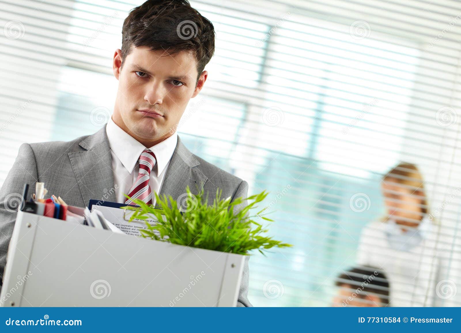Fired from job stock photo. Image of businessman, leaving - 77310584