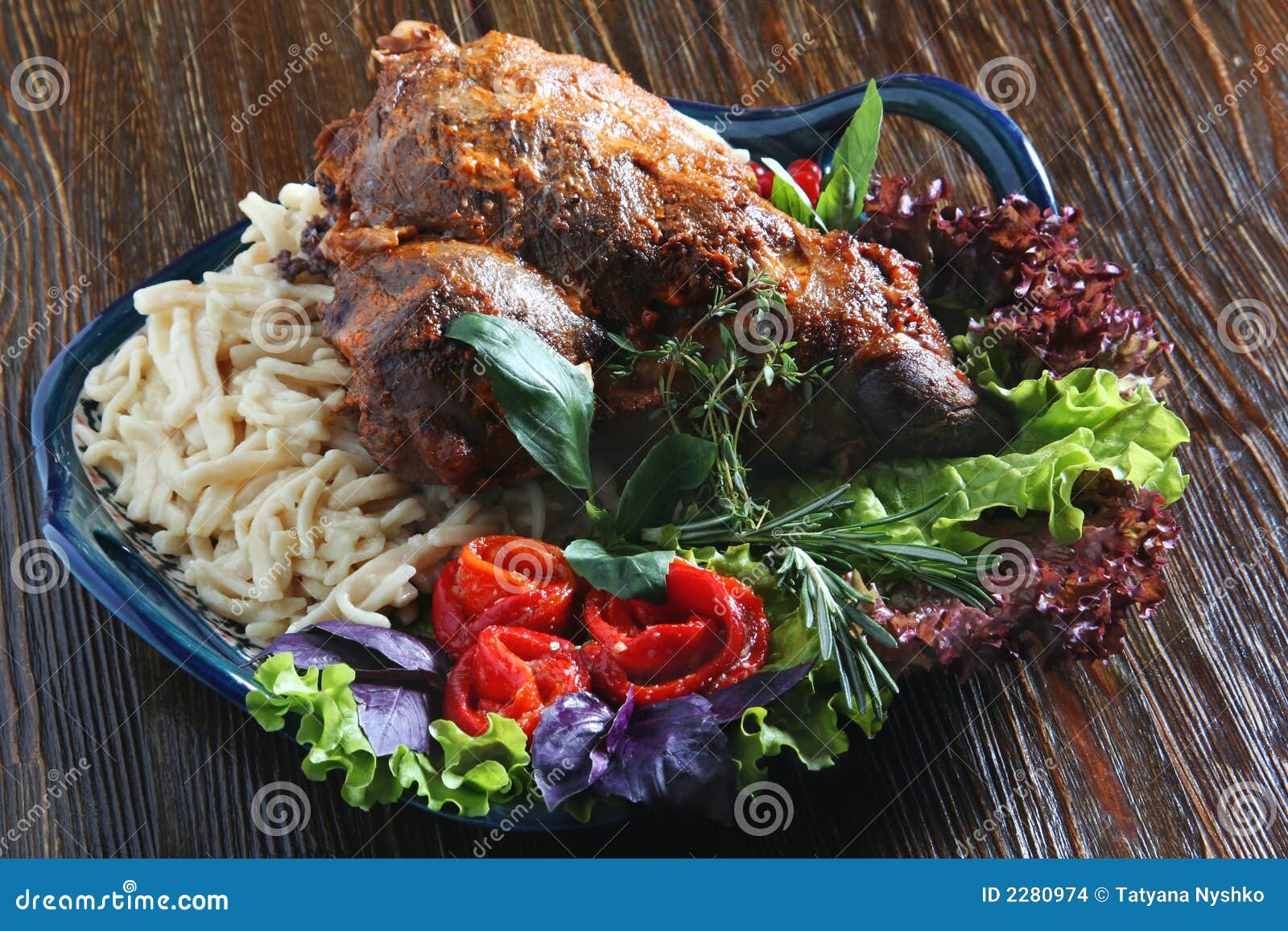 Fired mutton meat stock photo. Image of noodle, grilled - 2280974