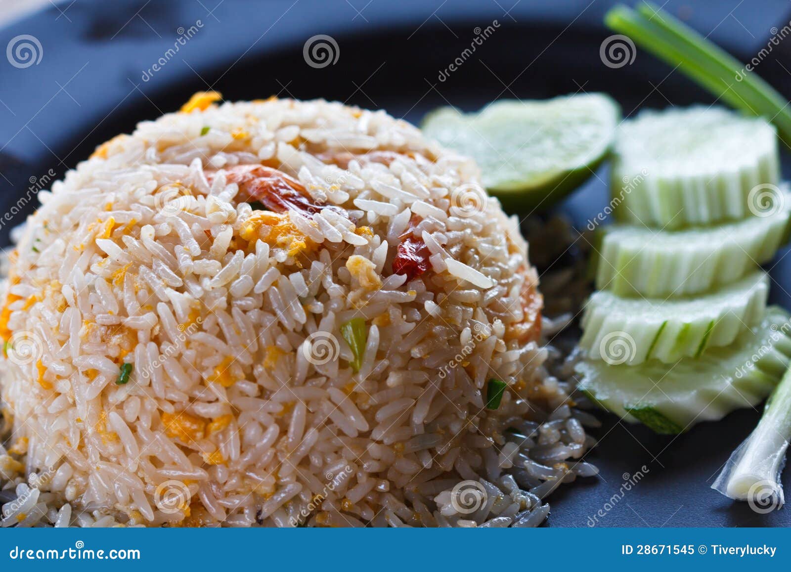 Fired rice stock image. Image of favorite, restaurant - 28671545