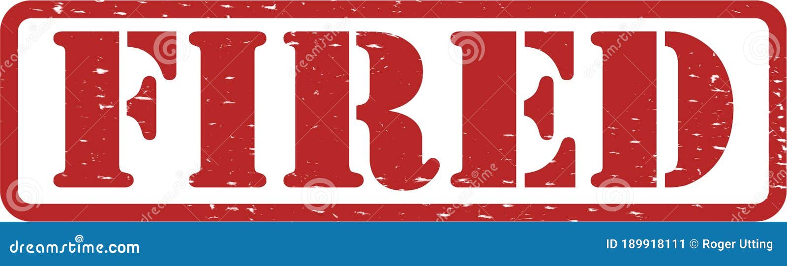 FIRED Stamp Red Royalty-Free Stock Photo | CartoonDealer.com #189918111