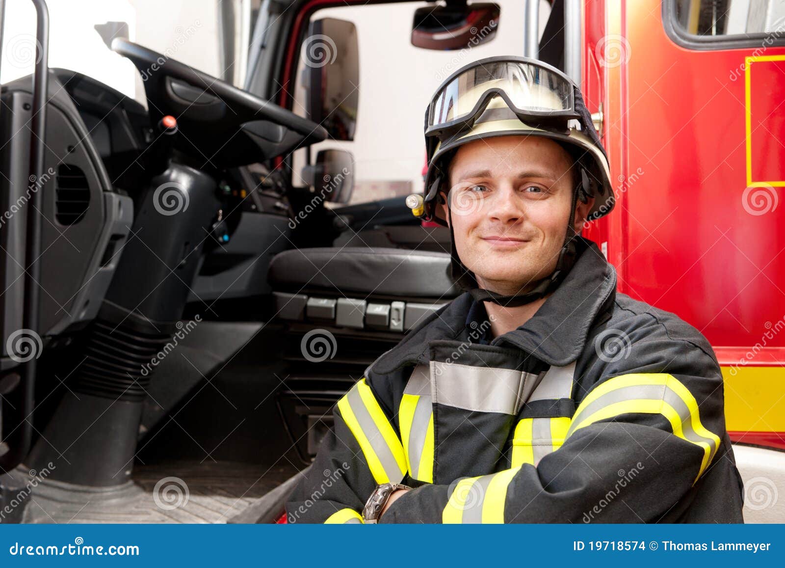 Firefighter stock photo. Image of adult, rescue, people - 19718574