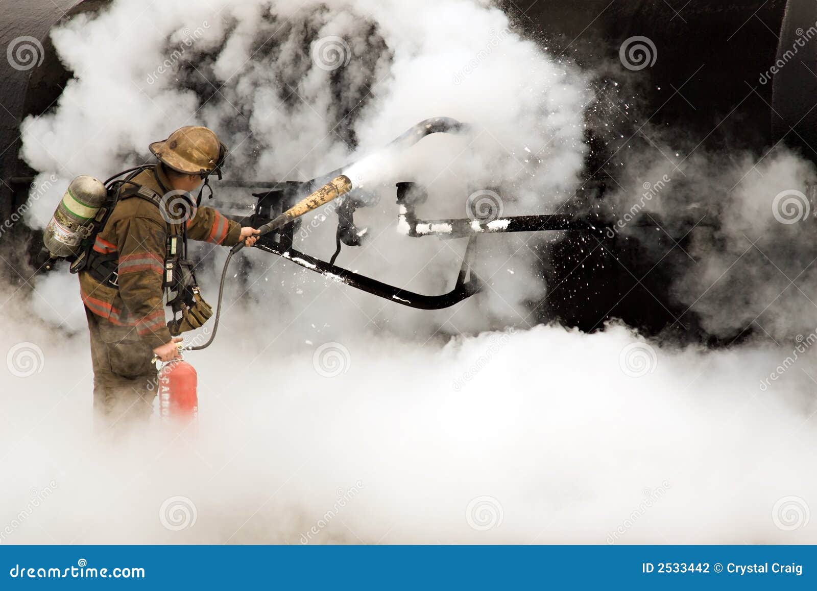 Firefighter stock photo. Image of equipment, decision - 2533442