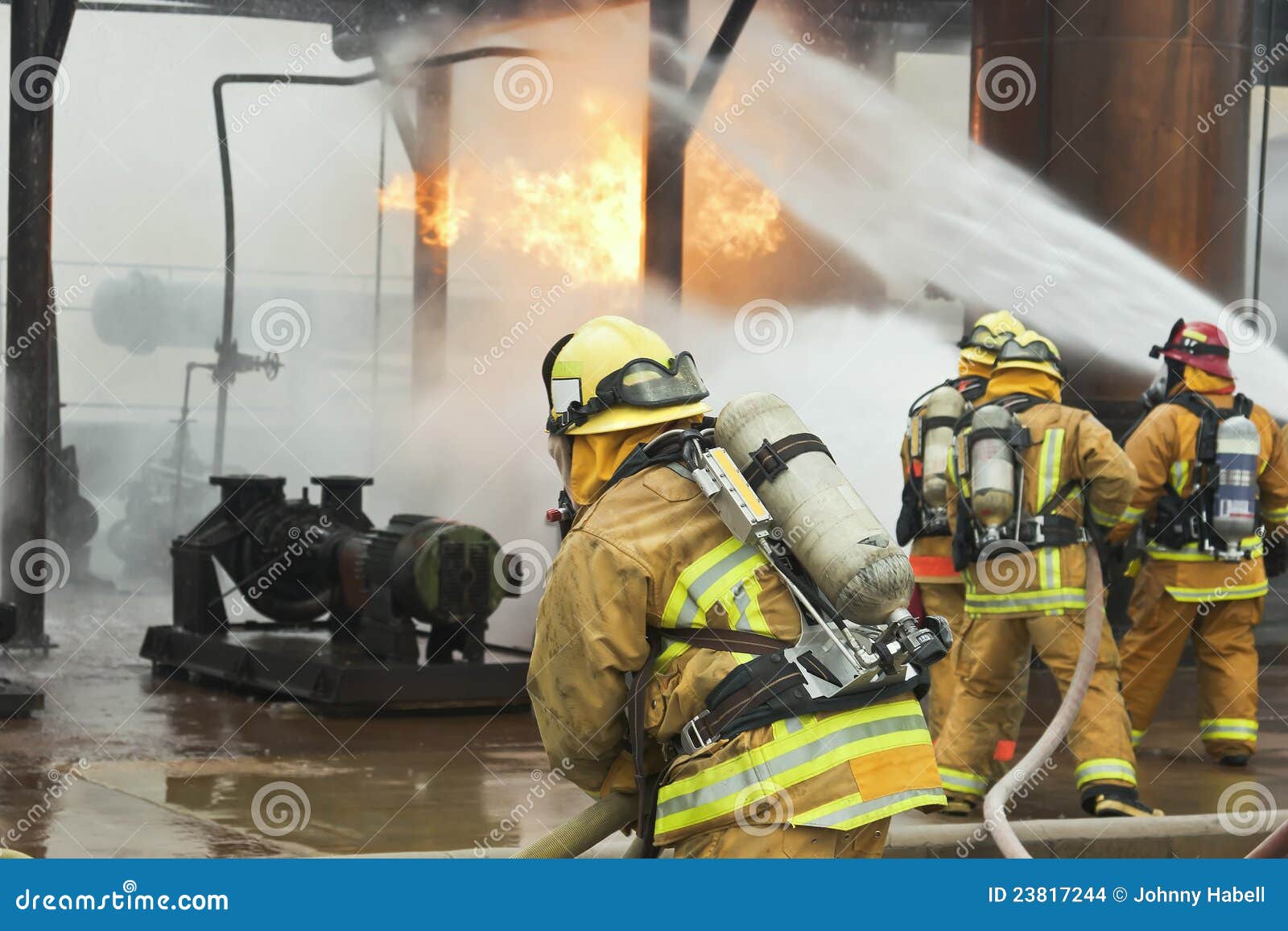 Firefighter Assist stock photo. Image of fear, goggles - 23817244