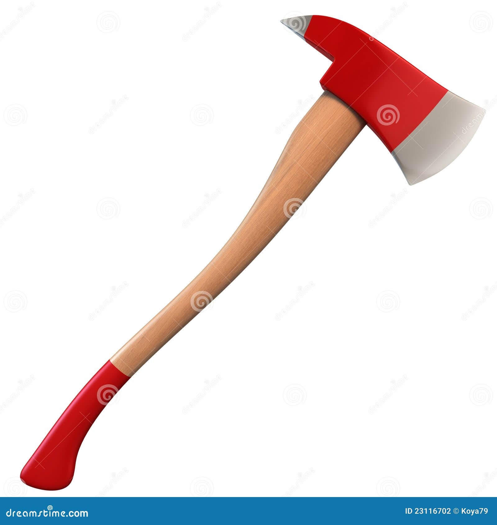 Firefighter axe stock illustration. Illustration of emergency - 23116702