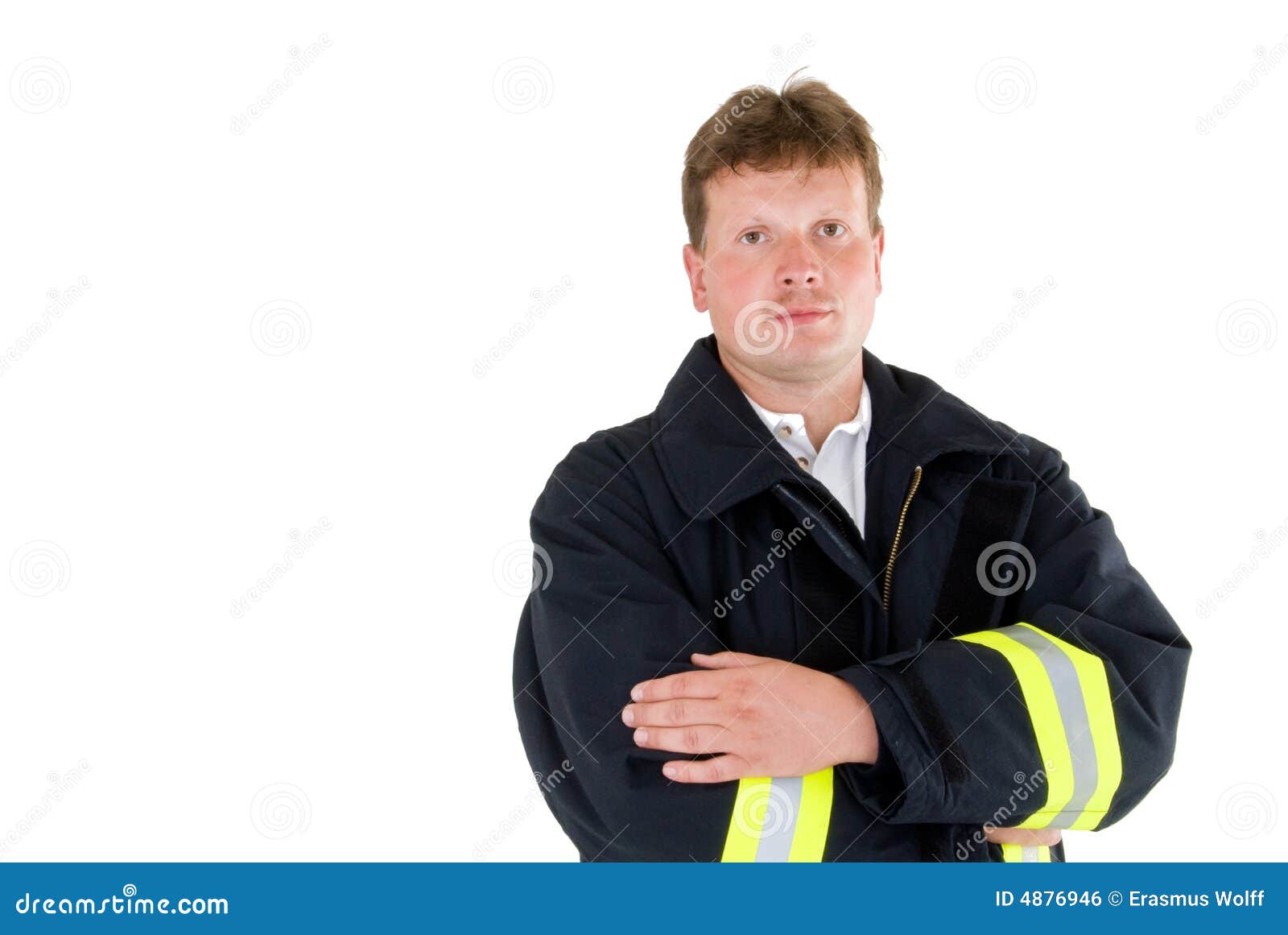 German Fireman In Uniform Royalty-Free Stock Photography ...