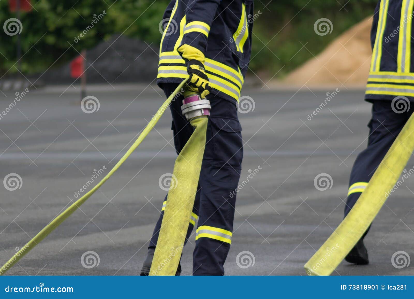 Firefighter stock image. Image of germany, alert, bottle - 73818901