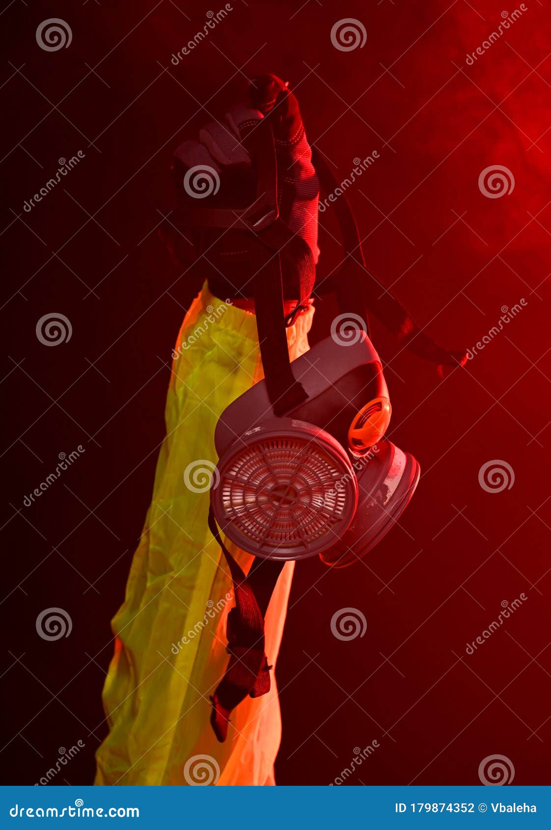 Firefighter Passing a Respirator during a Fire Stock Photo - Image of ...