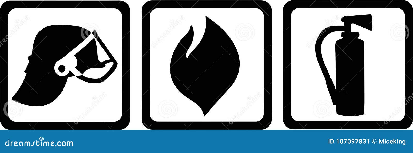 Firefighter Pictogram Vector Stock Vector - Illustration of emergency ...