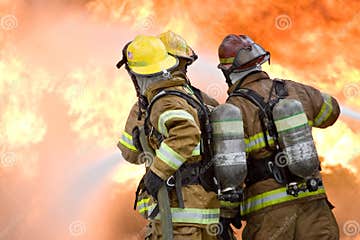 Firefighter Teamwork stock photo. Image of work, fireman - 3079080