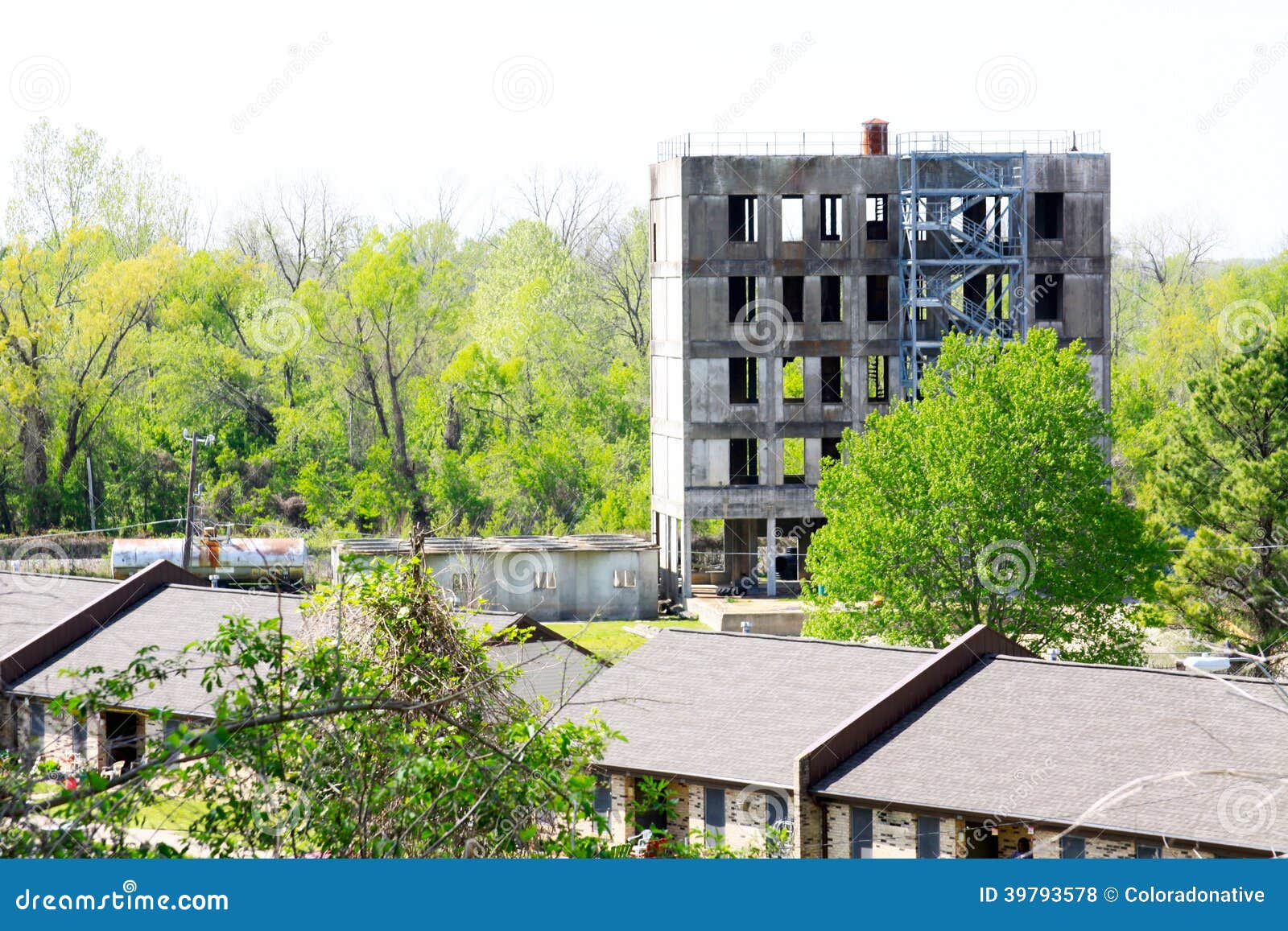 Firefighter Training Facility Stock Photo - Image of department ...