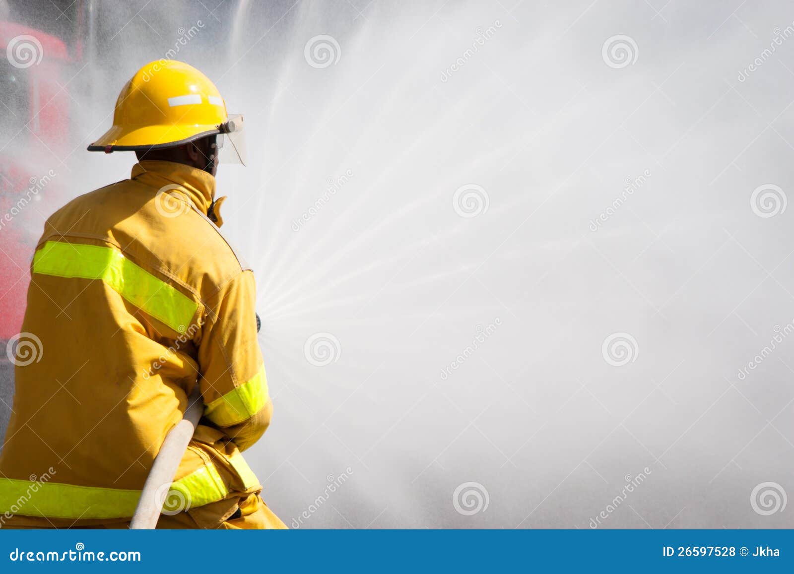 Firefighter Working stock photo. Image of profession - 26597528