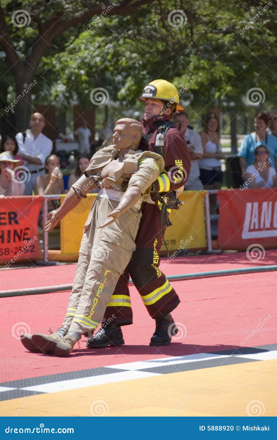 Firefighters in Action editorial image. Image of medical - 5888920