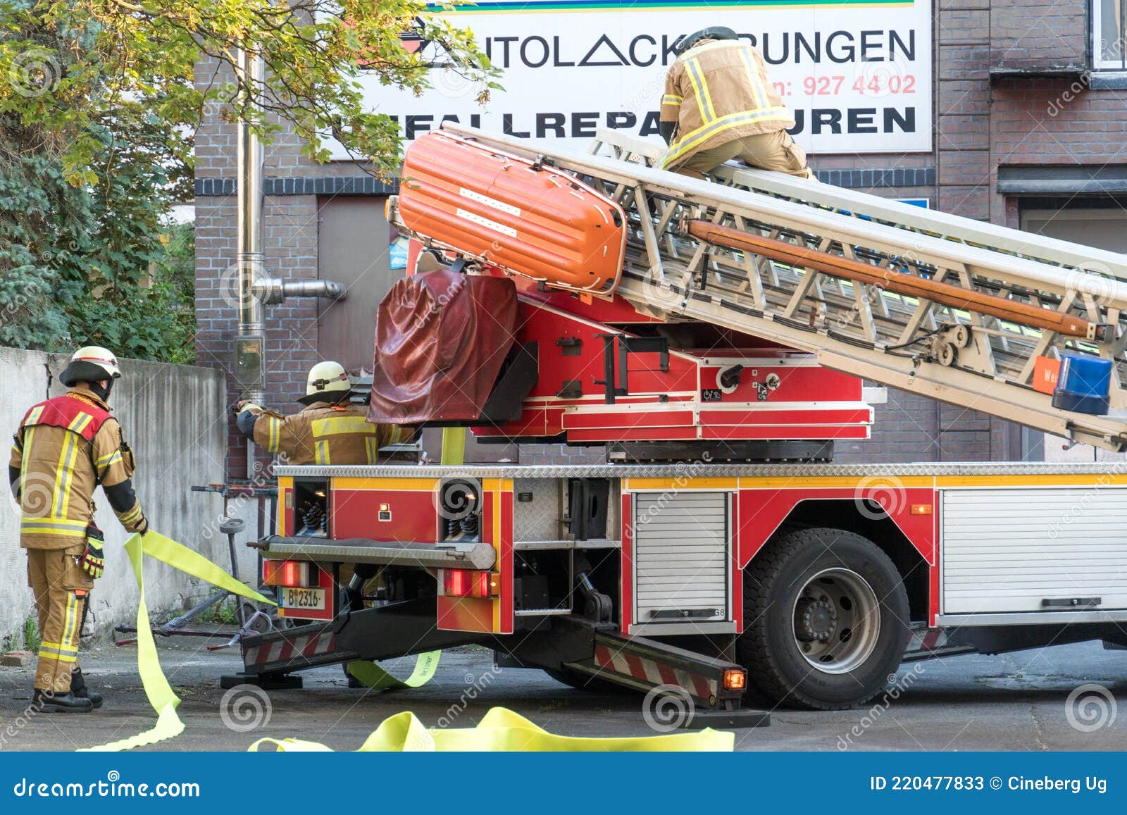 Firefighters, Berlin, Germany Editorial Stock Photo - Image of ...