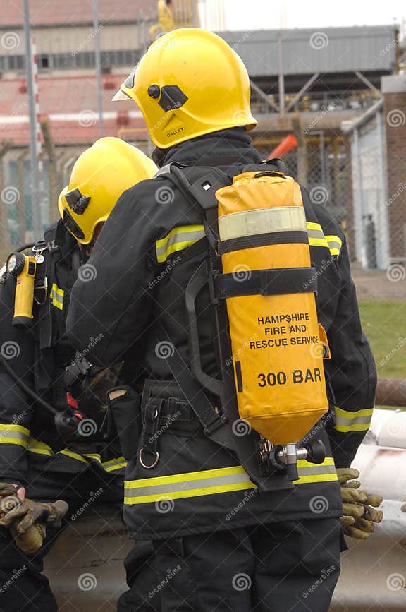 Firefighters Breathing Apparatus Editorial Photography - Image of ...