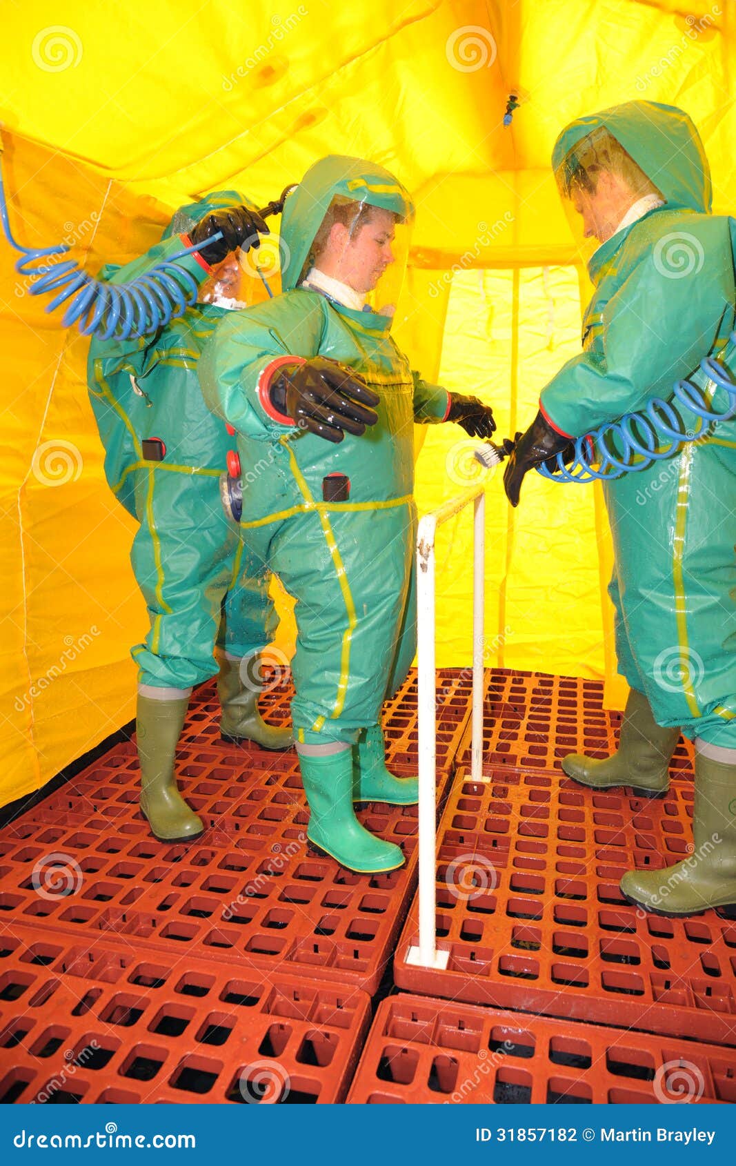 Firefighters Decontamination Editorial Photography - Image of equipment ...