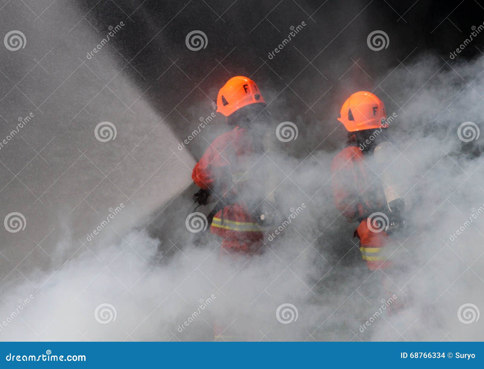 Firefighters editorial stock image. Image of solo, city - 68766334