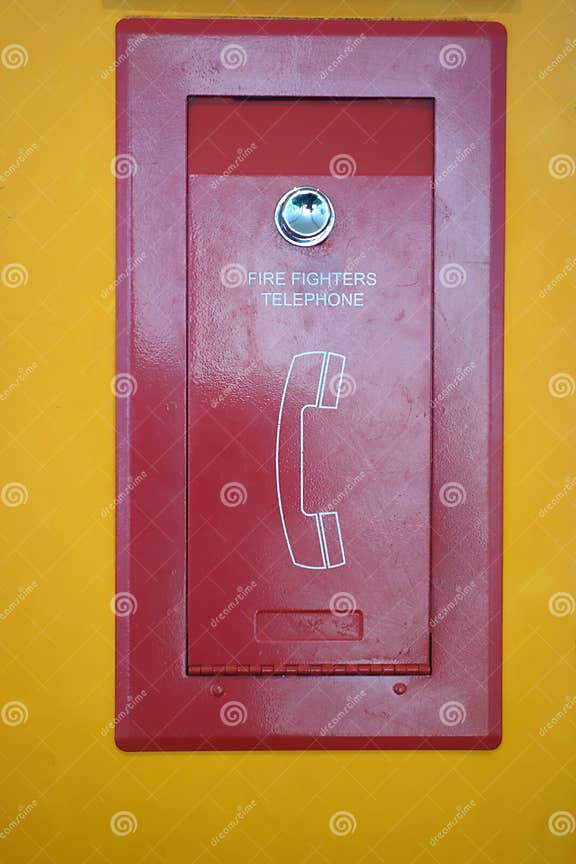 Firefighters Phone stock image. Image of phone, security - 40978471