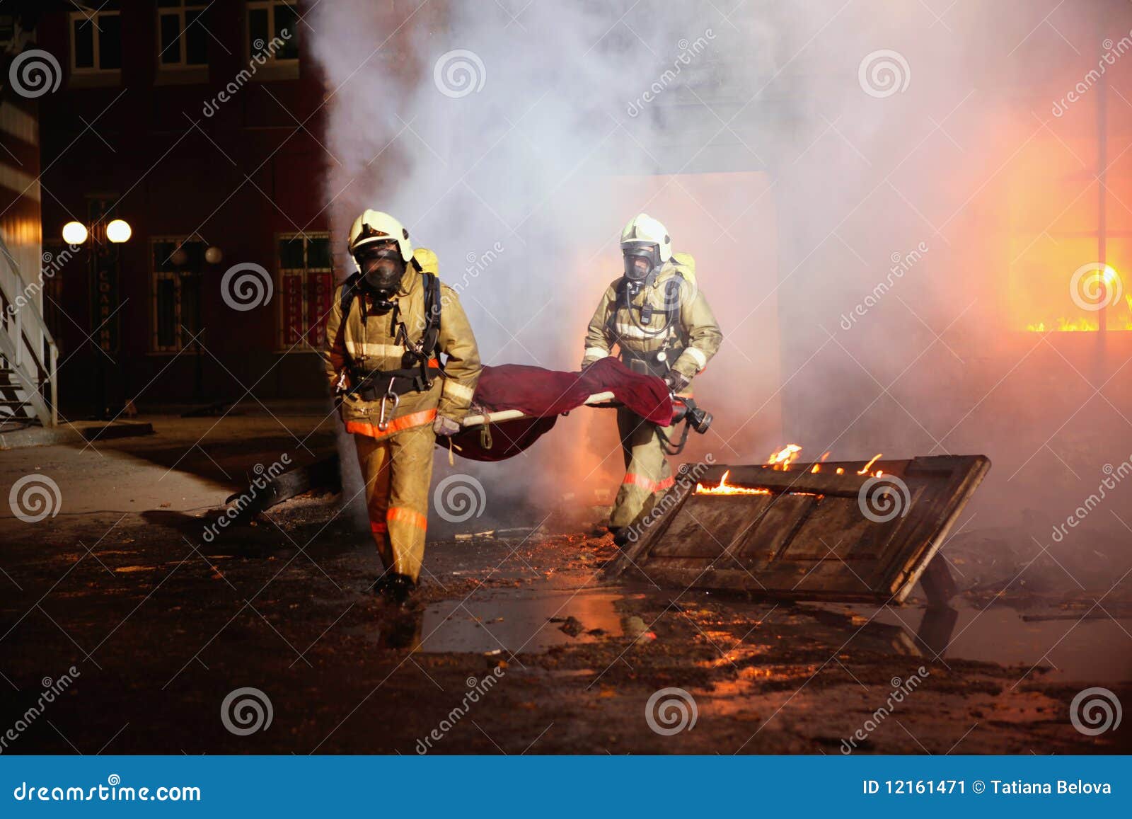 Firefighter Rescue Victim