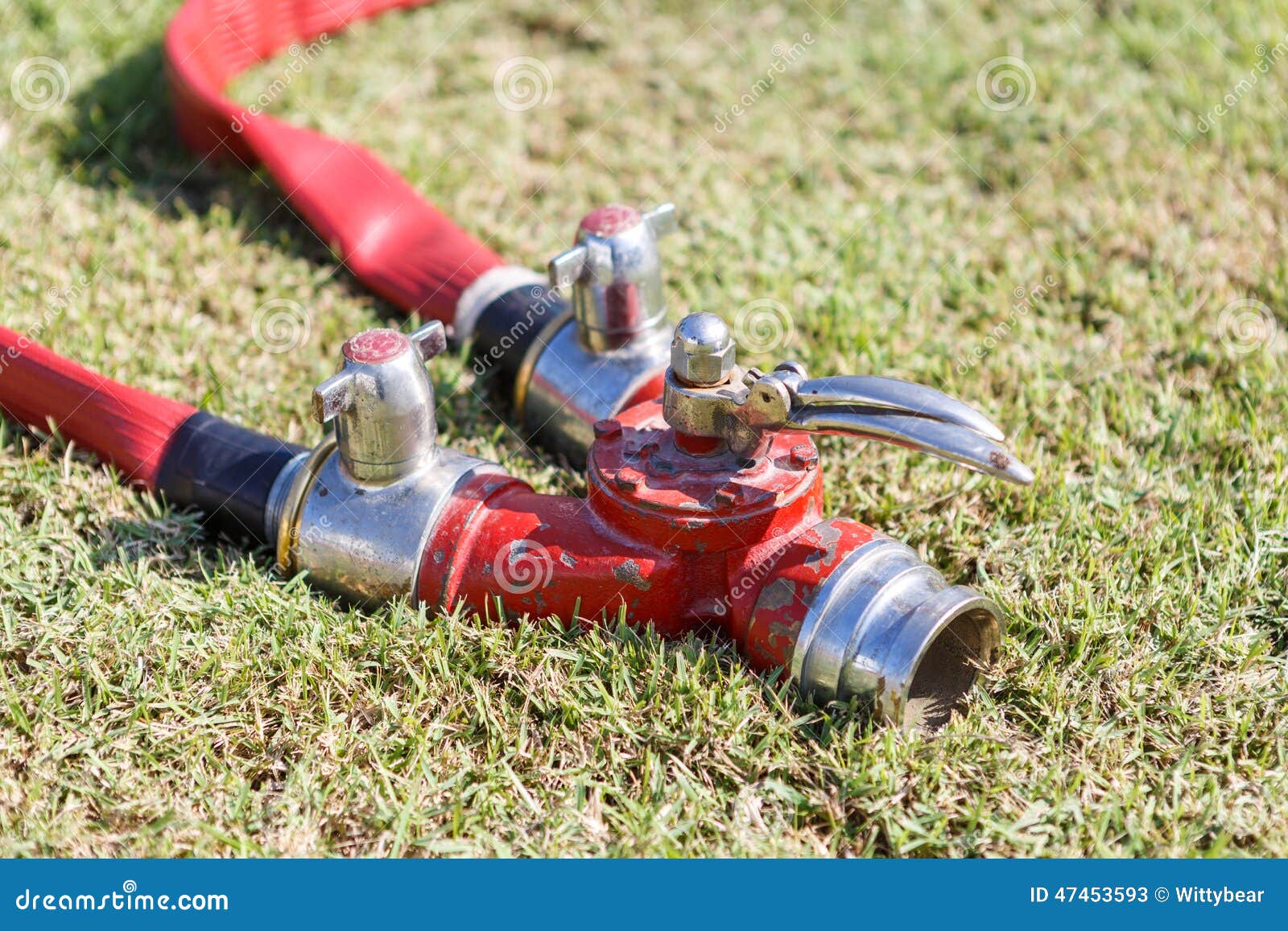 Firefighters Spray Water Pipe Stock Image - Image of pipe, spray: 47453593