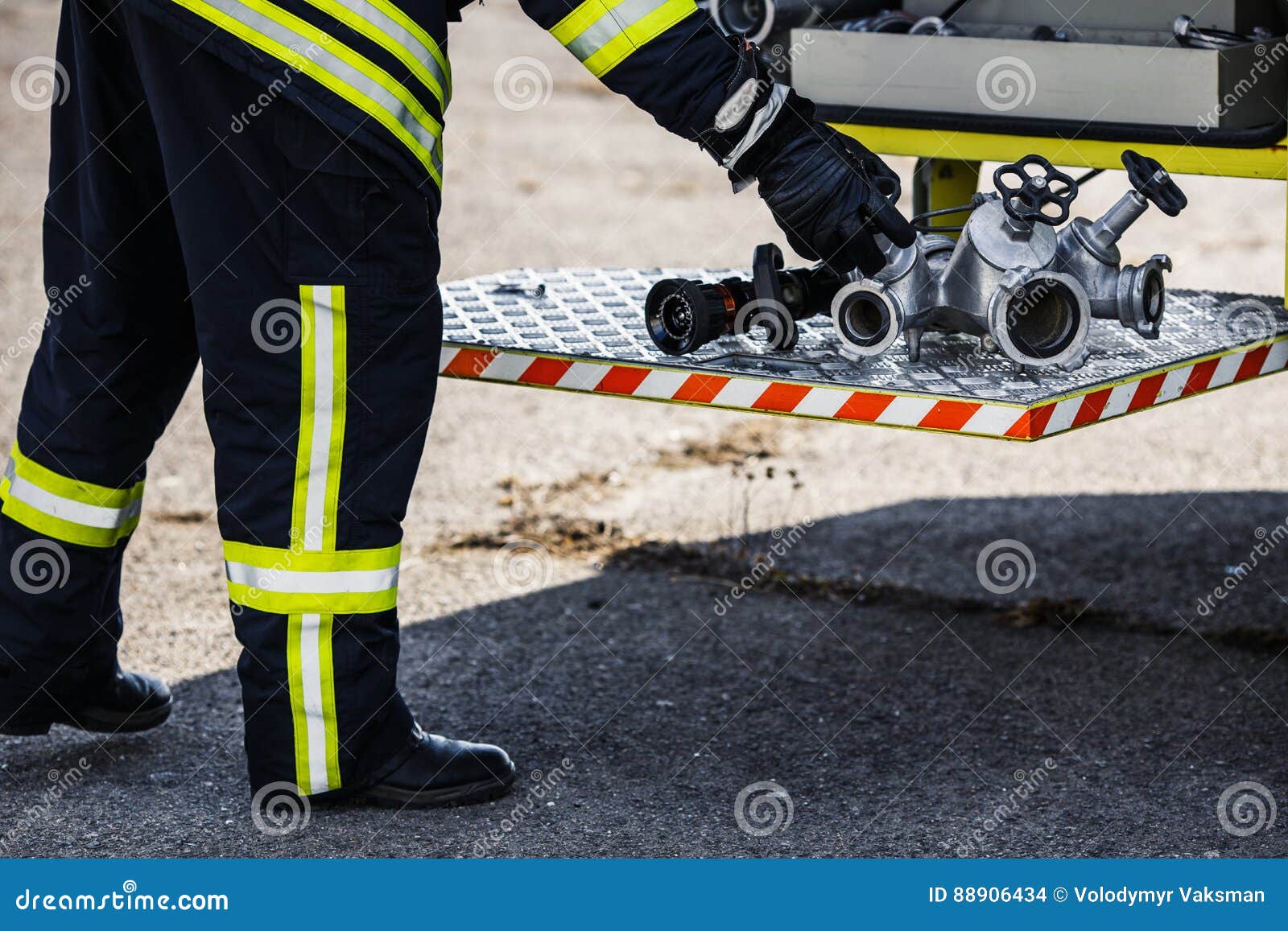 Firefighters in Training stock photo. Image of pressure - 88906434