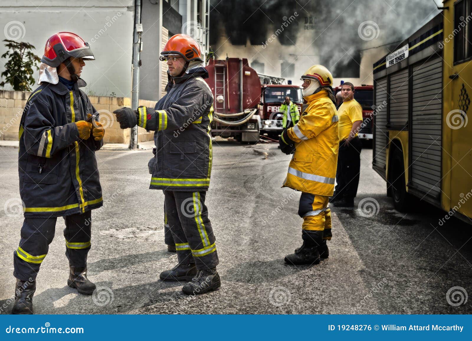 Firefighting editorial photo. Image of journalism, danger - 19248276