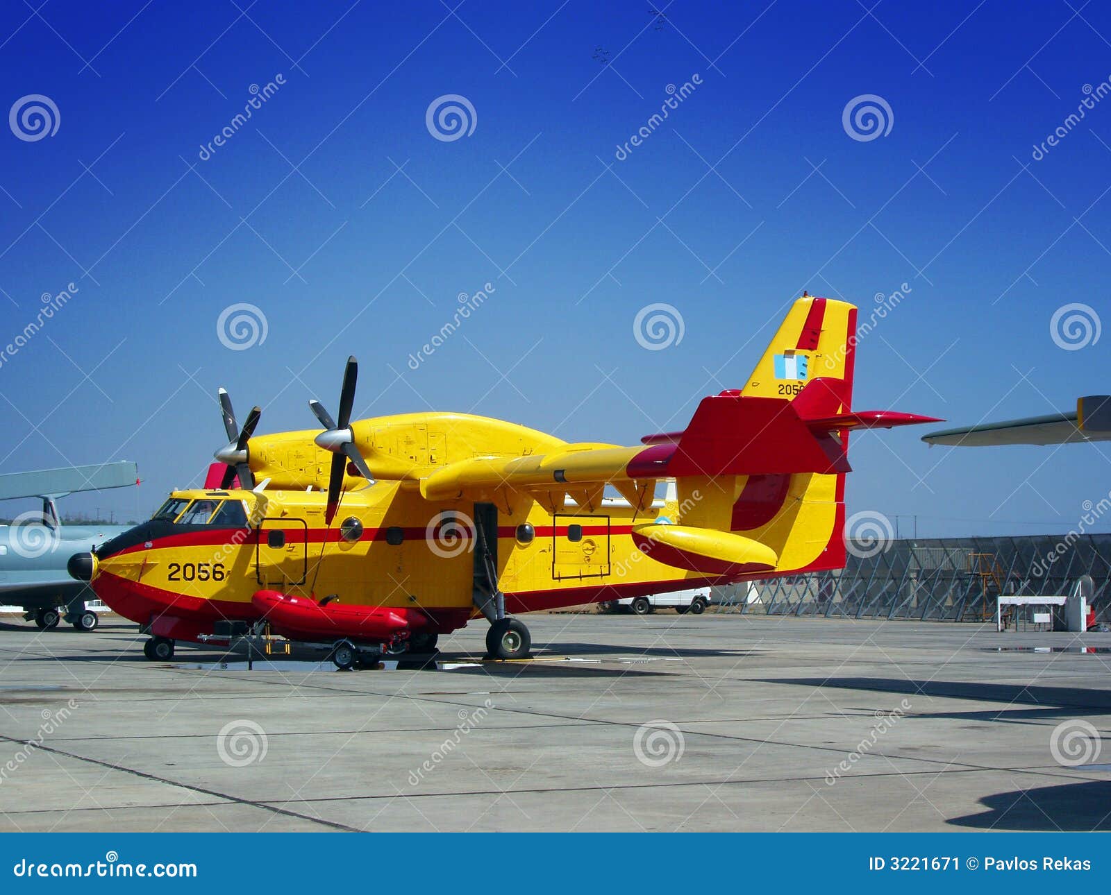 Firefighting airplane stock image. Image of firefighting - 3221671