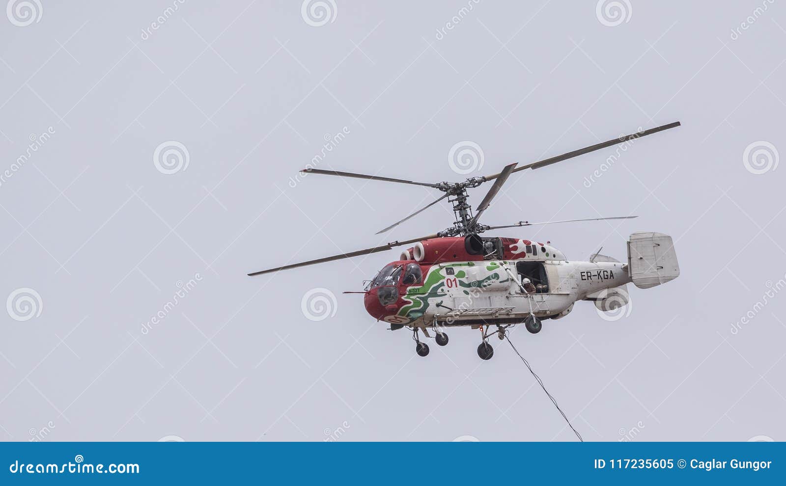 Firefighting Helicopter Approaching Editorial Image - Image of rescue ...