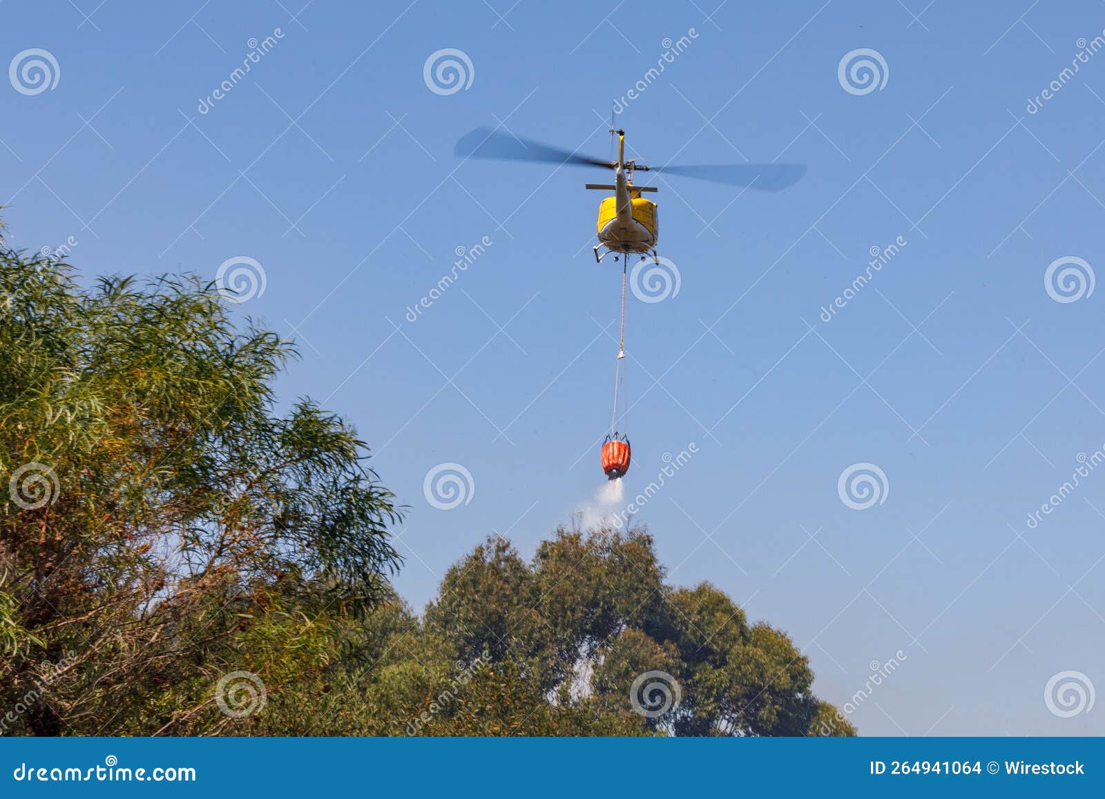 Firefighting Helicopter Editorial Image | CartoonDealer.com #51799160