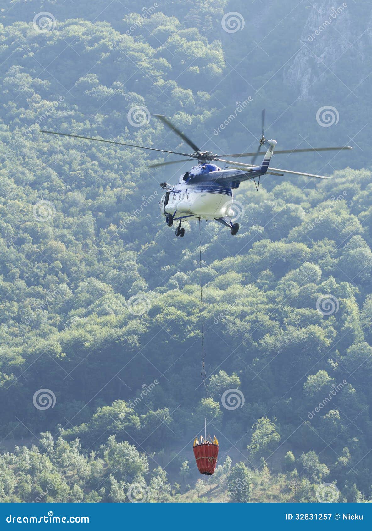 Firefighting Helicopter in Flight Stock Image - Image of firefighting ... Firefighting Helicopter in Flight Stock Image - Image of firefighting ...