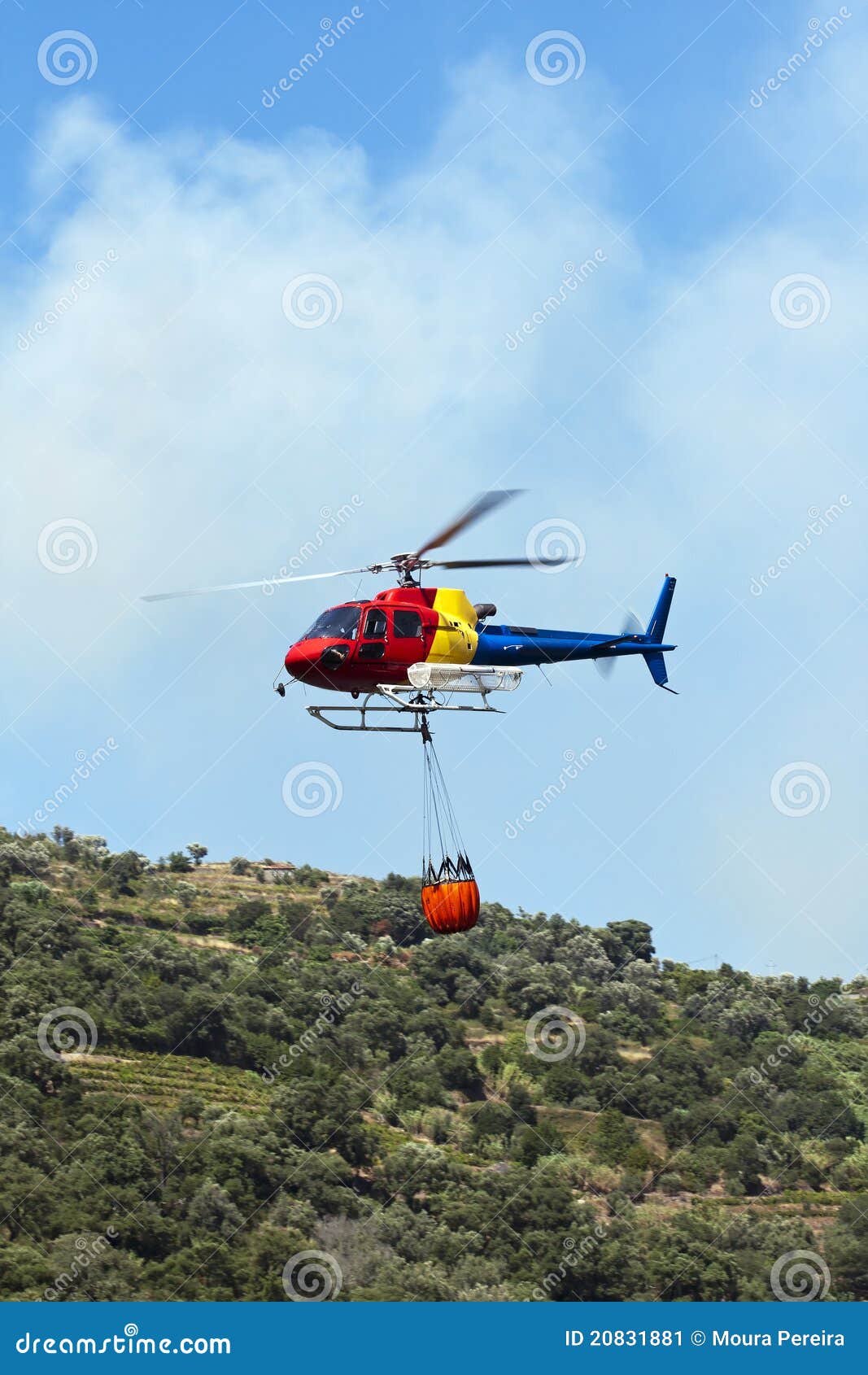 Firefighting Helicopter Royalty-Free Stock Photography | CartoonDealer ...