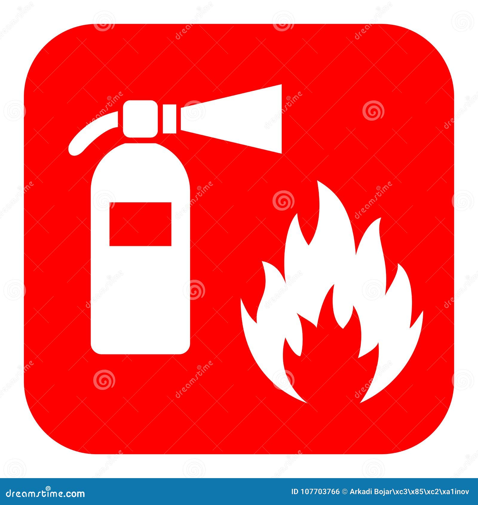 Firefighting Vector Emblem | CartoonDealer.com #109190942
