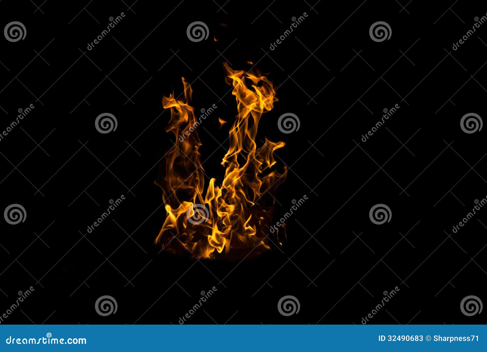 Fireflame stock image. Image of flamme, offenes, kohle - 32490683