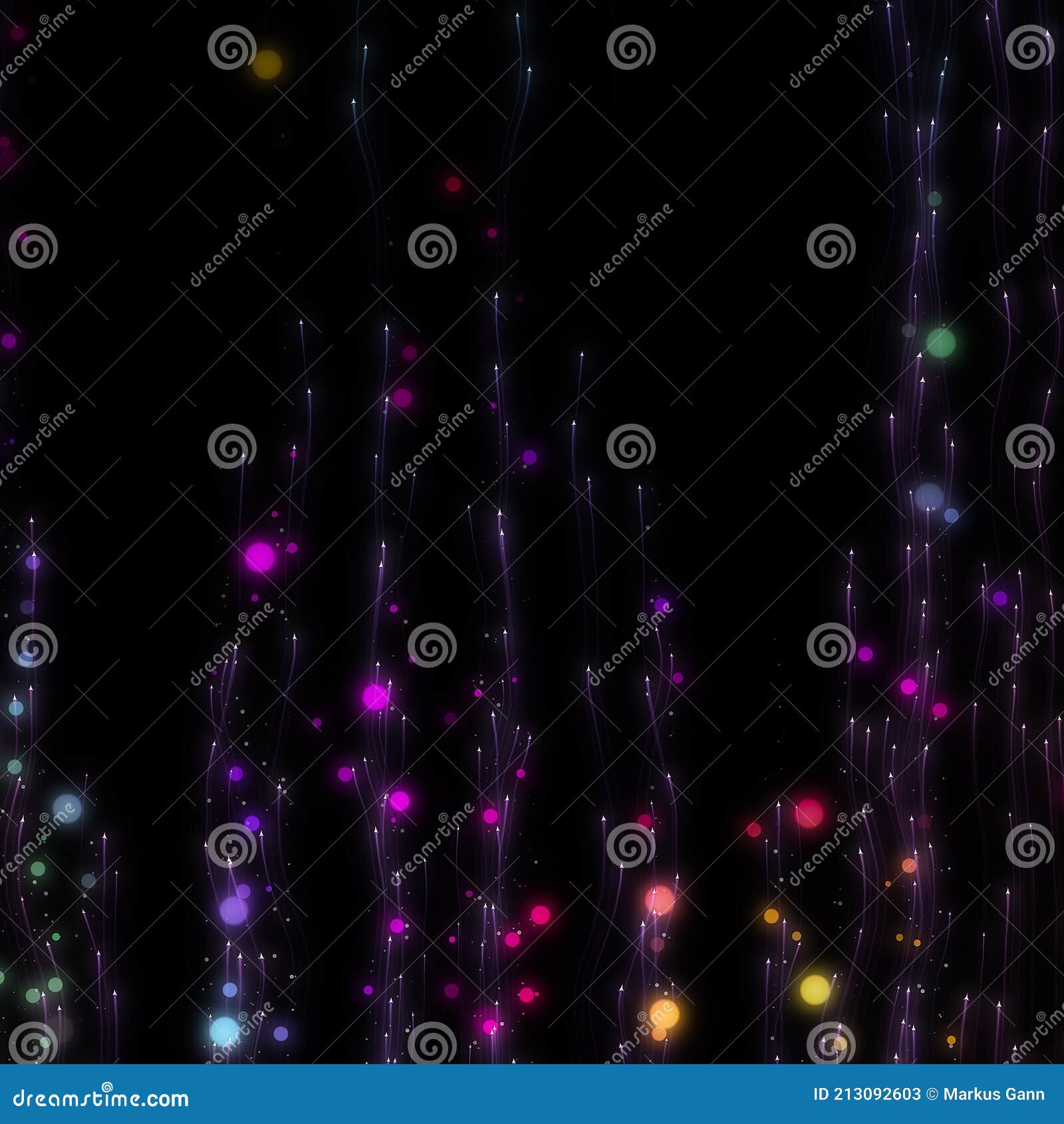 Fireflies background stock illustration. Illustration of firefly ...