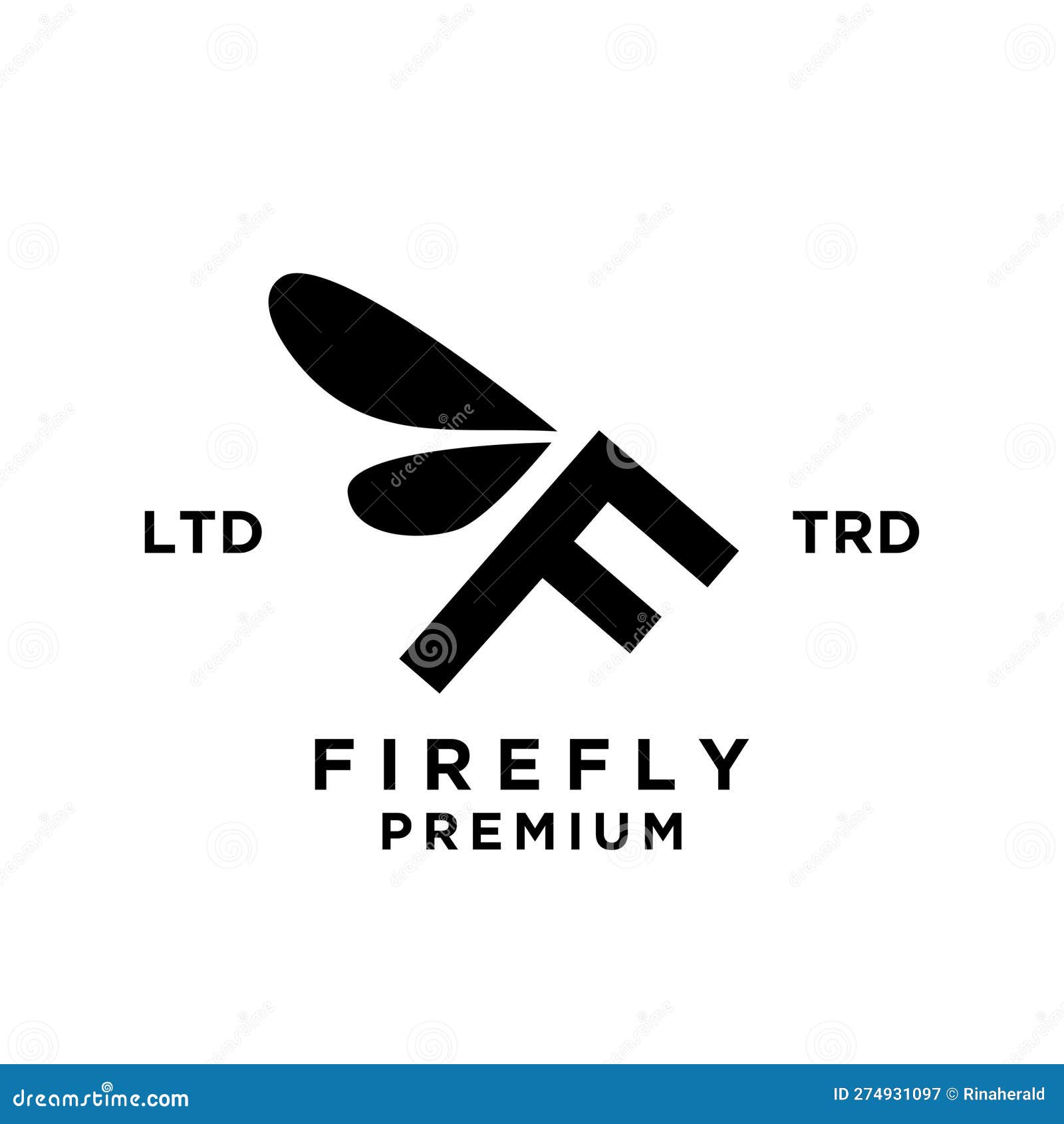 Firefly Abstract Logo Icon Design Stock Illustration - Illustration of ...
