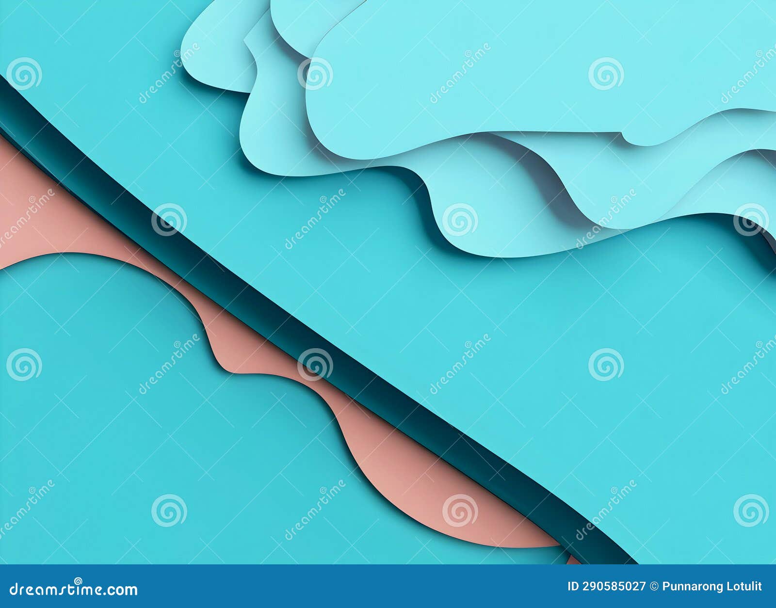 Firefly 3D Abstract Paper Cut Background for Product Presentation ...