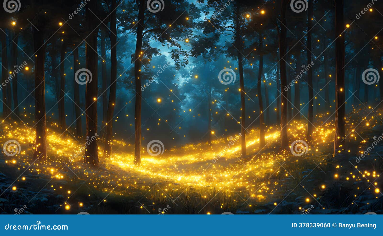 Path Fantasy Portal To Alternative Dimension In Dense Green Misty ...