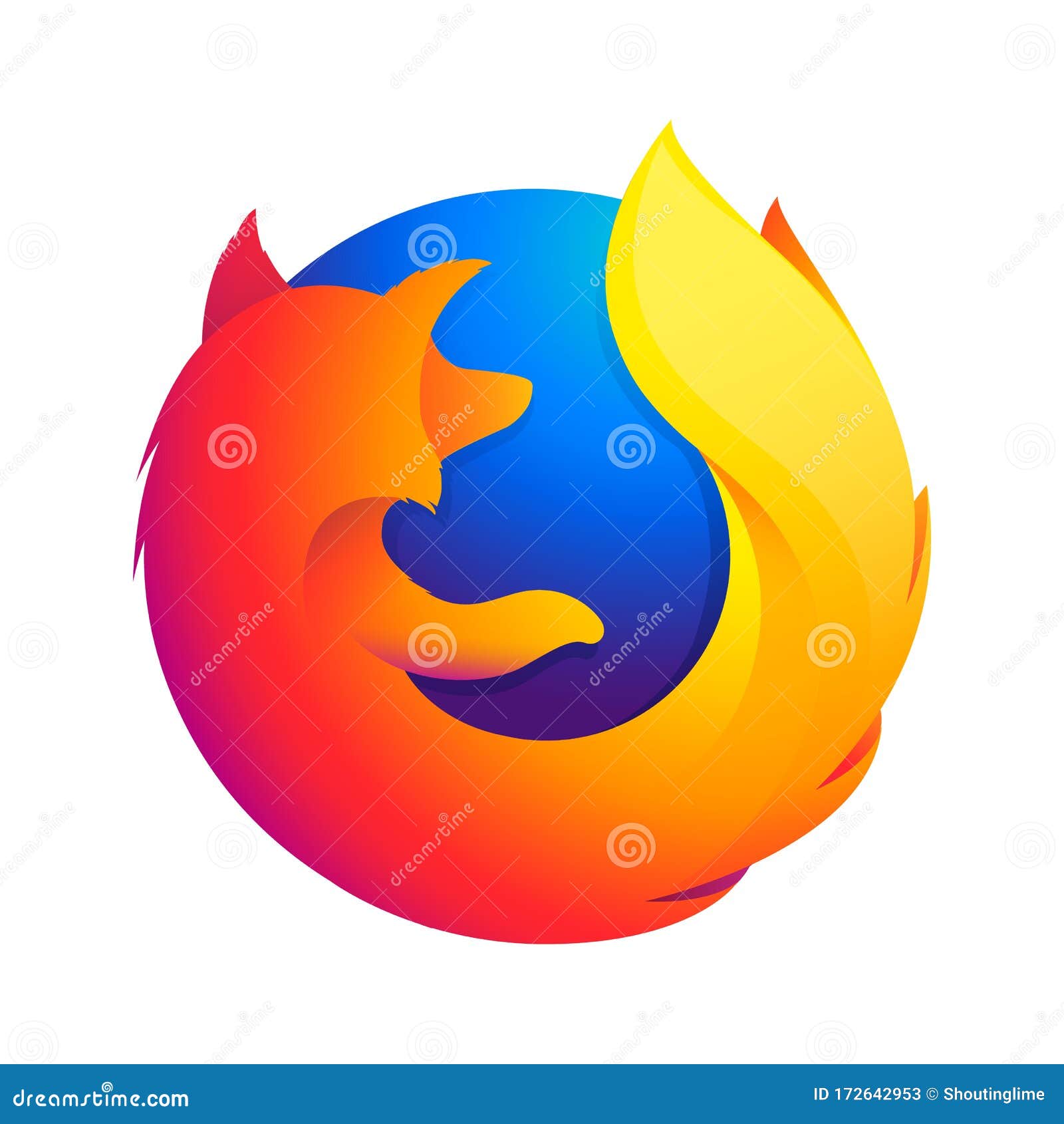Firefox Cartoon Vector | CartoonDealer.com #82111709