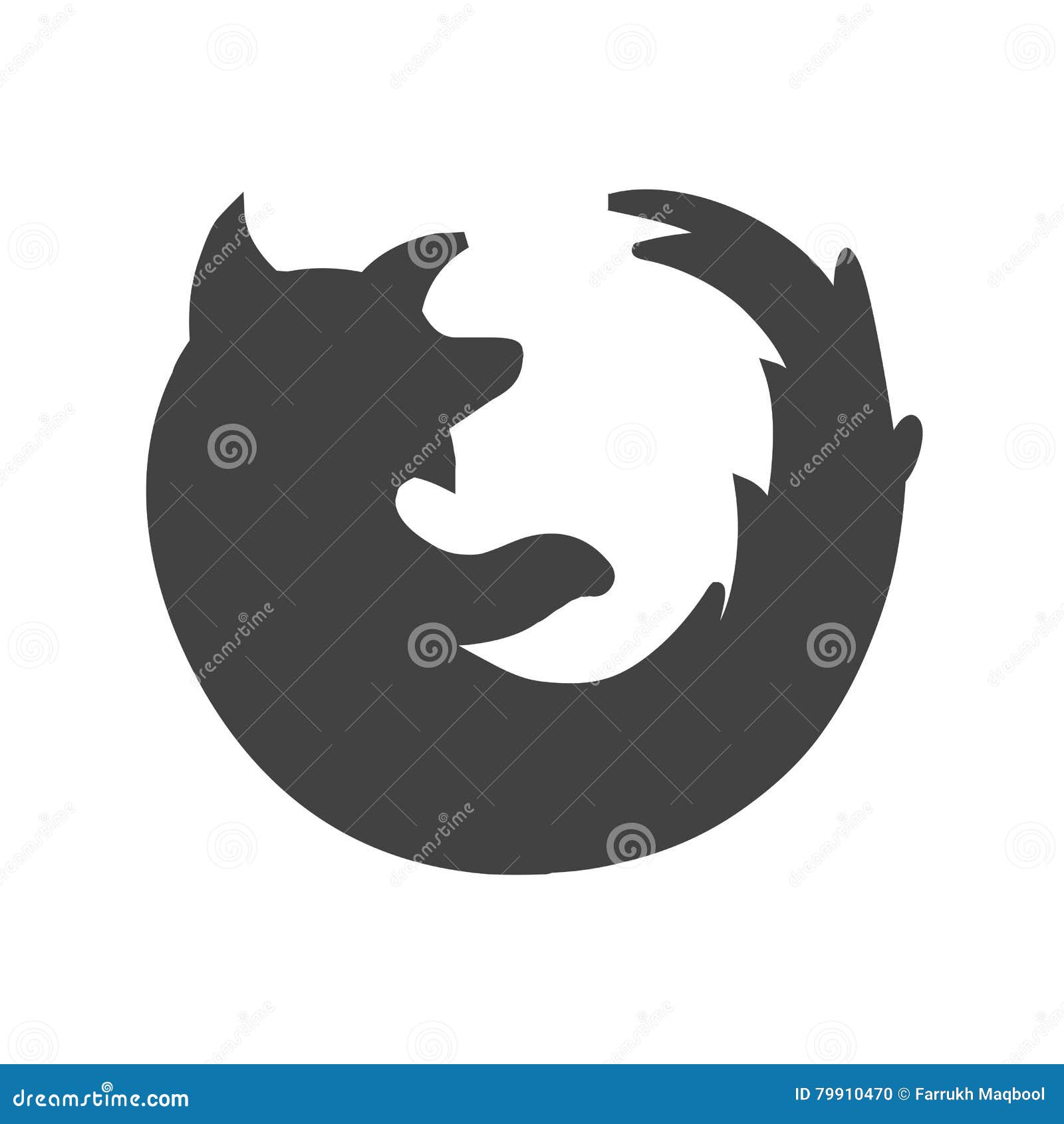 Firefox Cartoon Vector | CartoonDealer.com #82111709