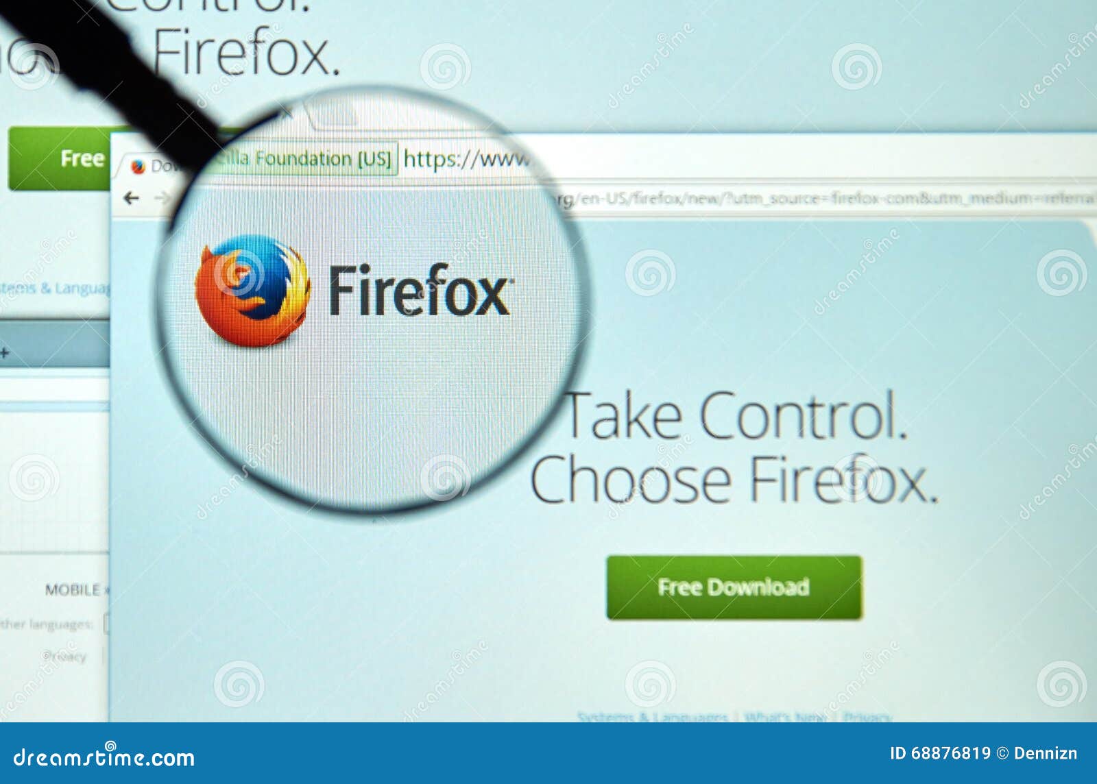 Firefox web browser. editorial stock image. Image of logo - 68876819