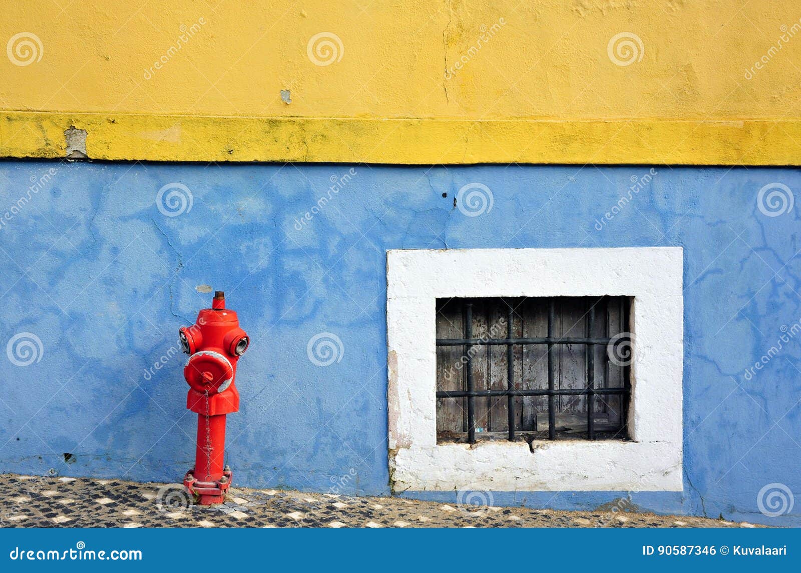 Firehydrant and window stock photo. Image of fire, supply - 90587346