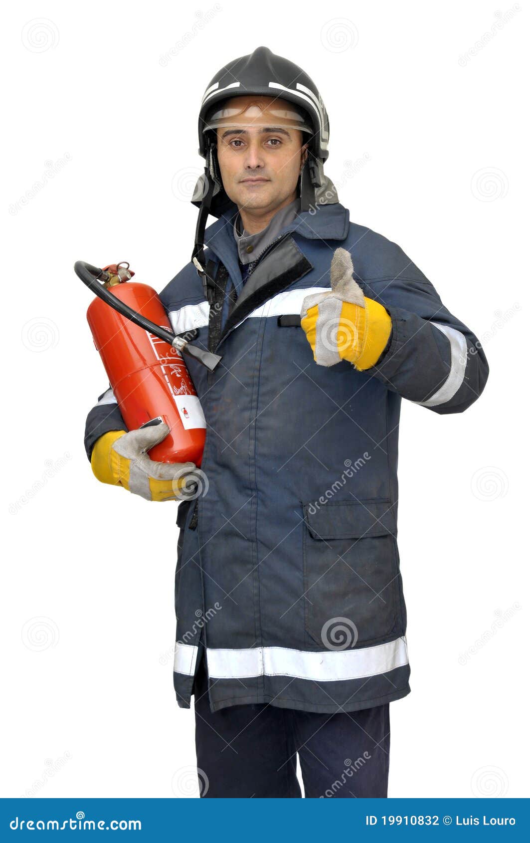Fireman stock photo. Image of emergency, safety, fighter - 19910832