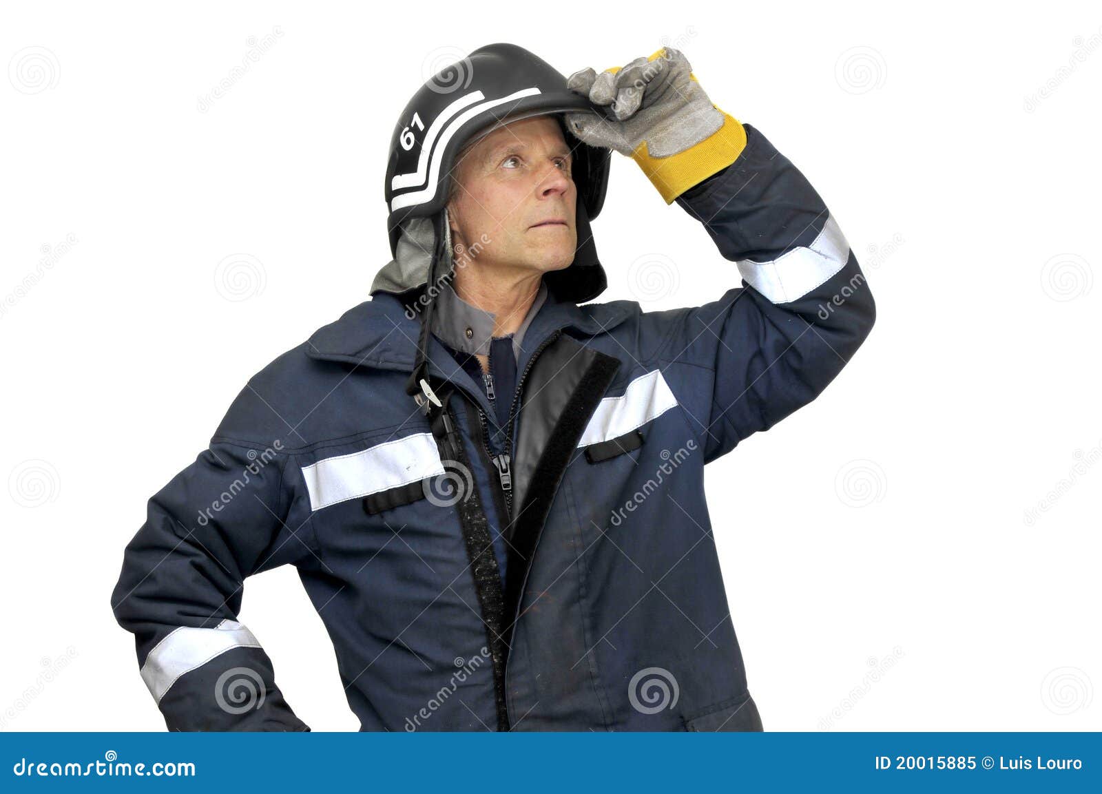 Fireman stock image. Image of fighter, real, extinguisher - 20015885