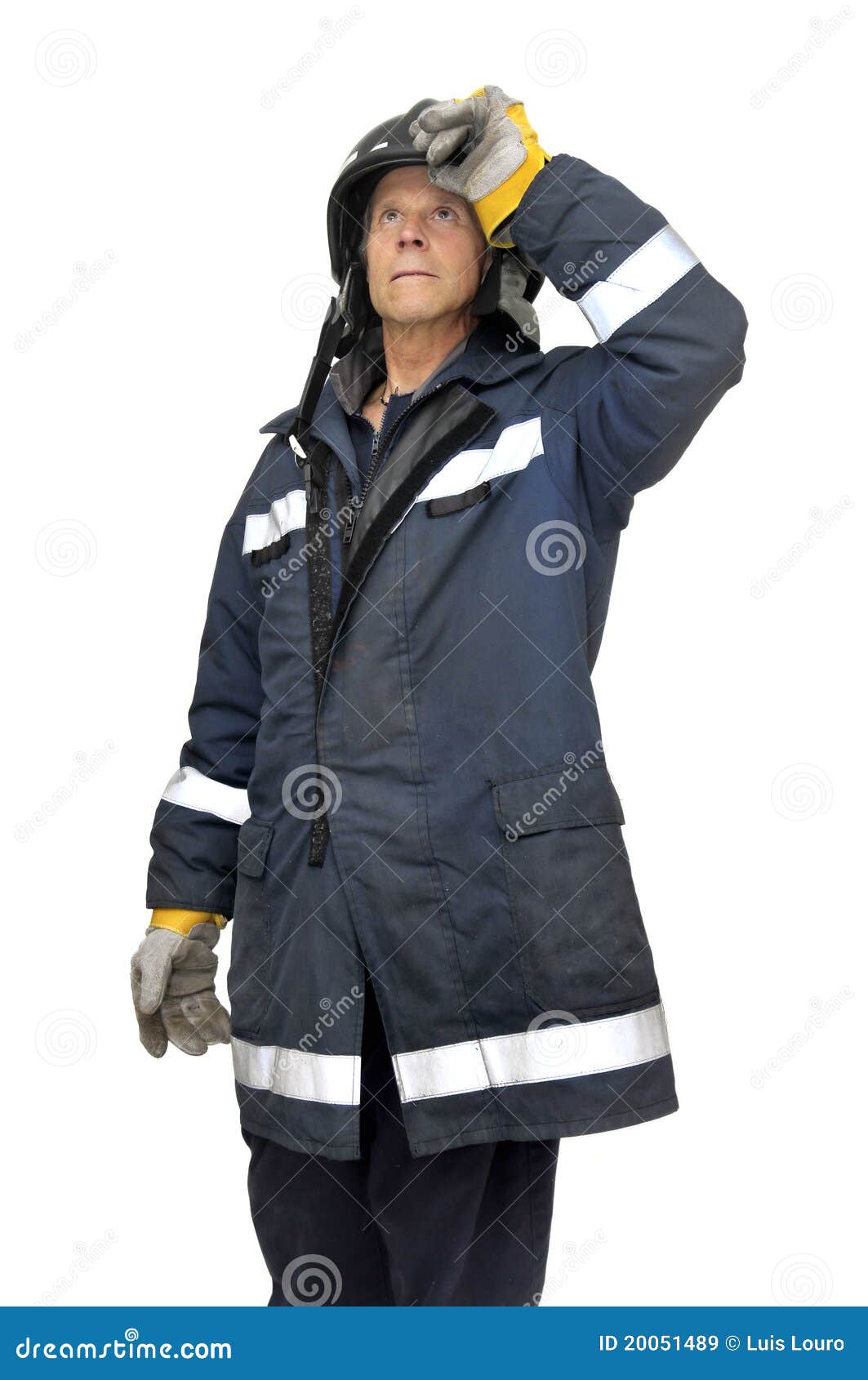Fireman stock image. Image of fire, handsome, clothing - 20051489