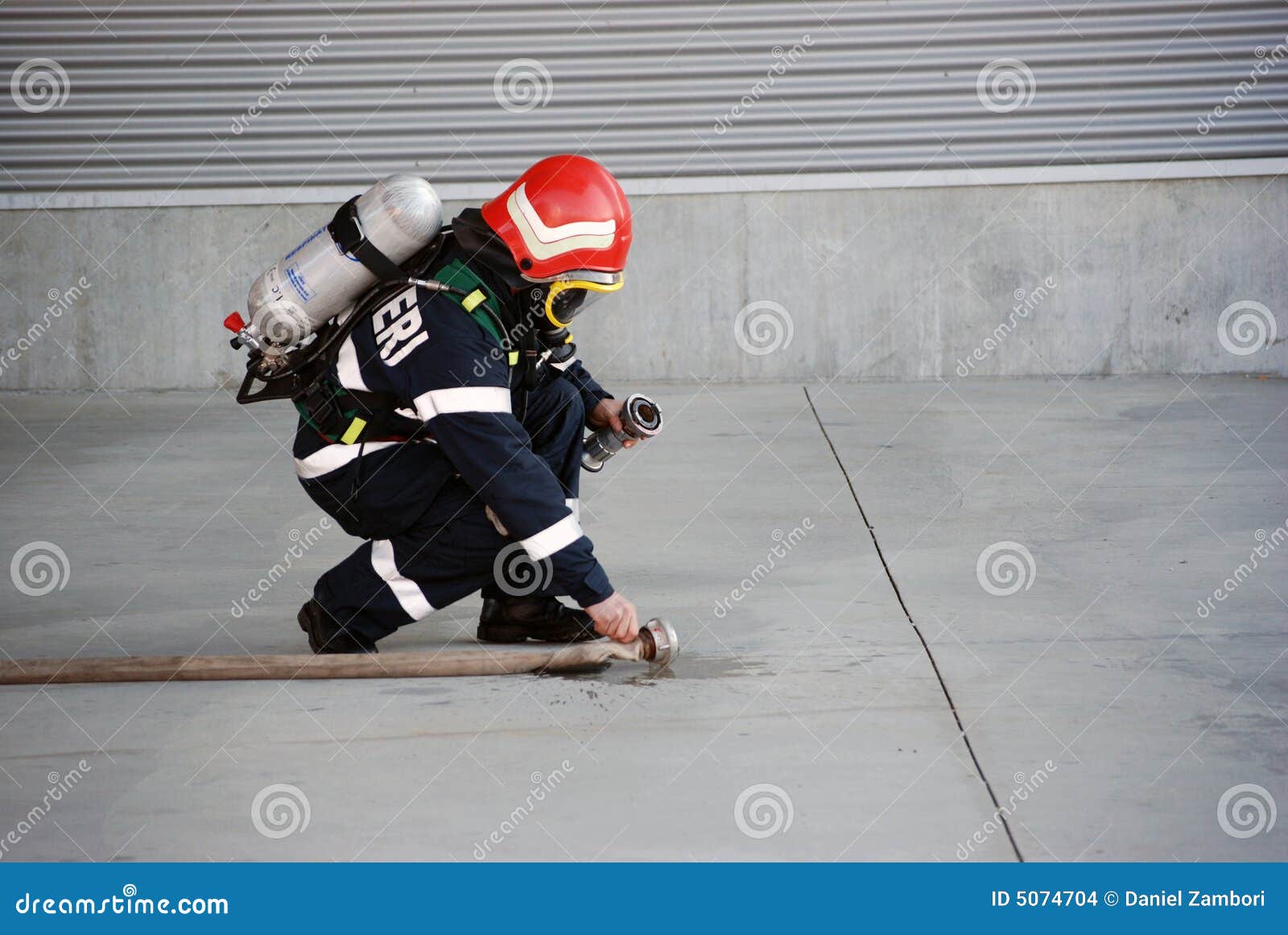 Fireman stock photo. Image of military, hazard, fire, protect - 5074704