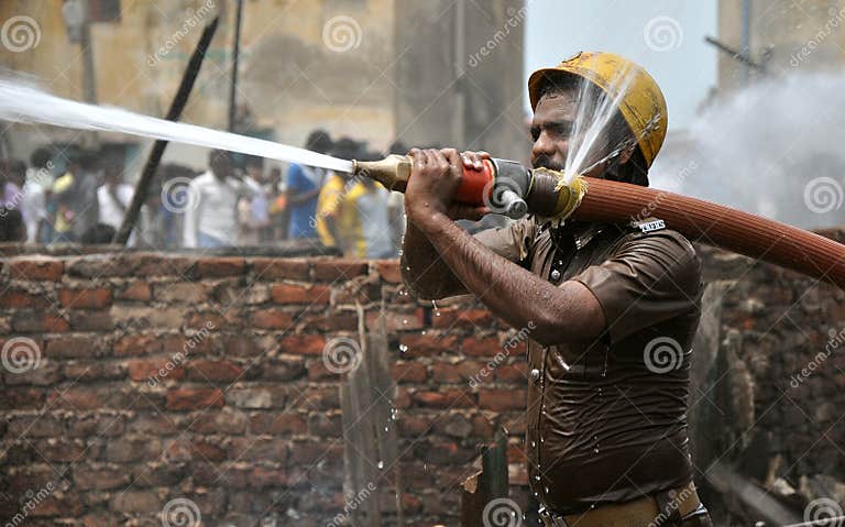 Fireman editorial stock photo. Image of protection, coat - 31706973