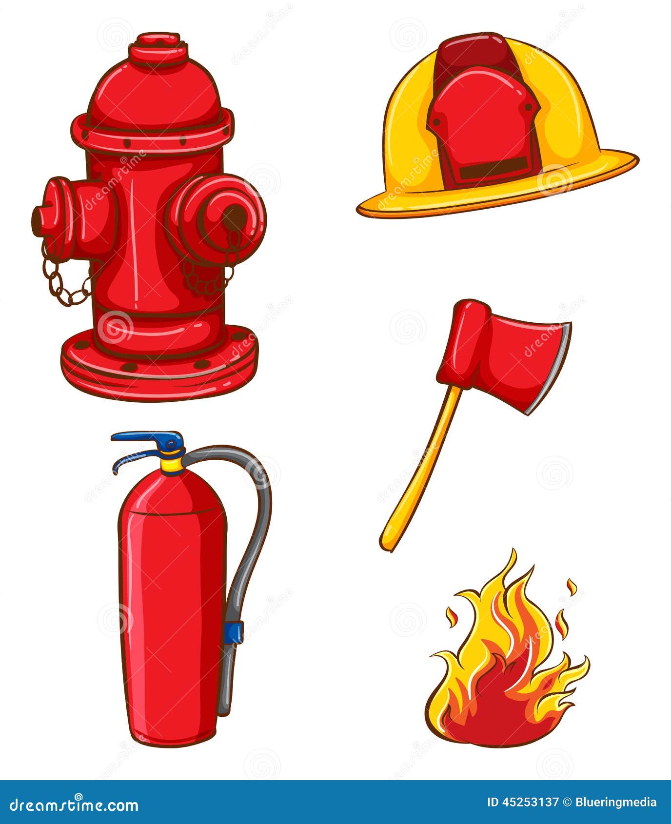Firefighter Equipment Clipart at Erin Patteson blog