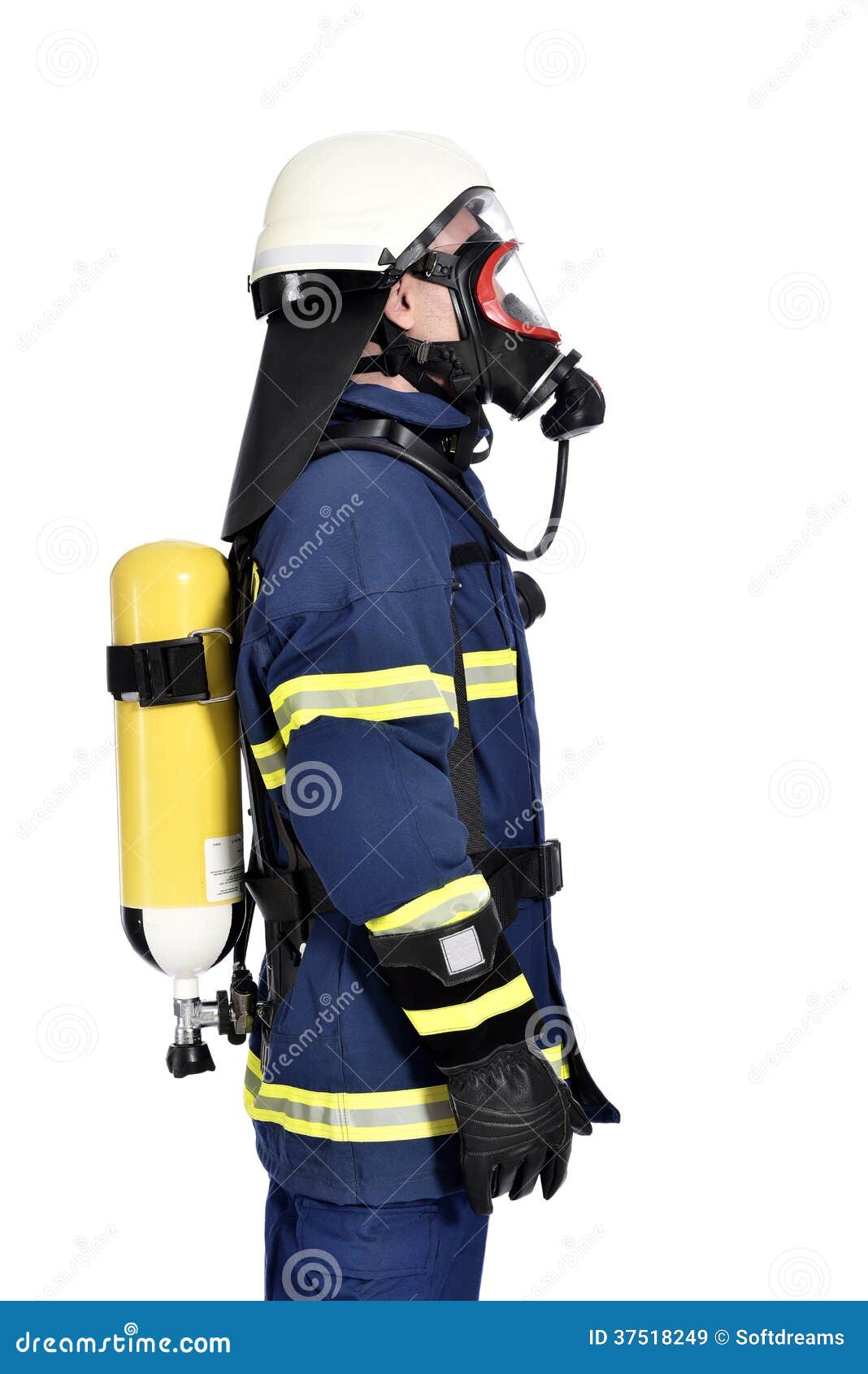 Fireman stock image. Image of firefighter, emergency - 37518249