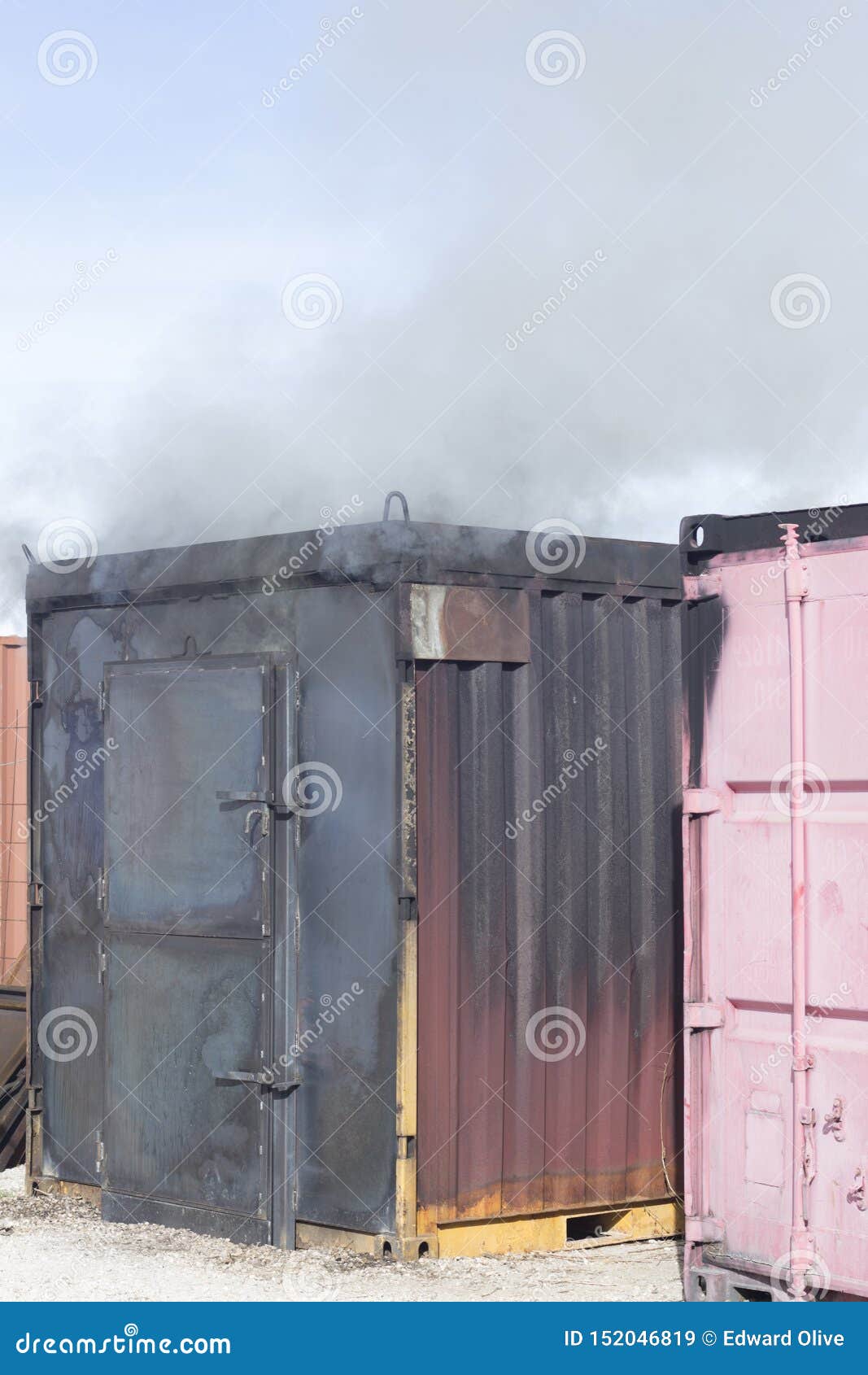 Fireman Fire Training Station Drill Stock Image - Image of pressure ...