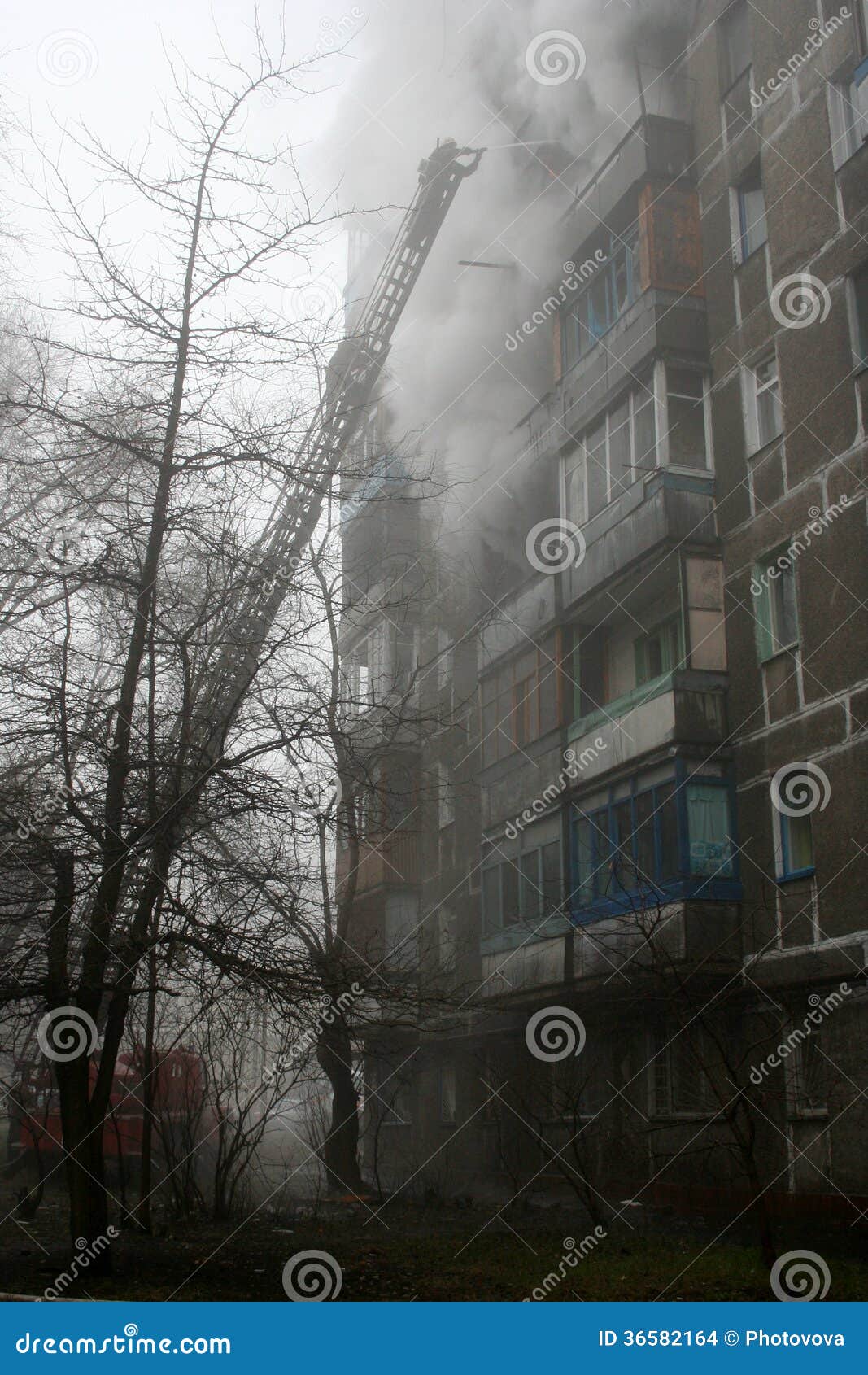 Fireman on the stairs stock photo. Image of effort, heroes - 36582164