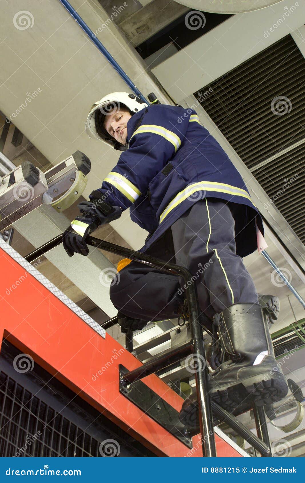 Fireman by work stock image. Image of suit, siut, action - 8881215